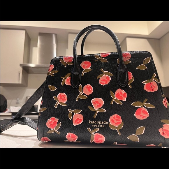 kate spade | Bags | Kate Spade Knott Ditsy Rose Medium Satchel | Poshmark